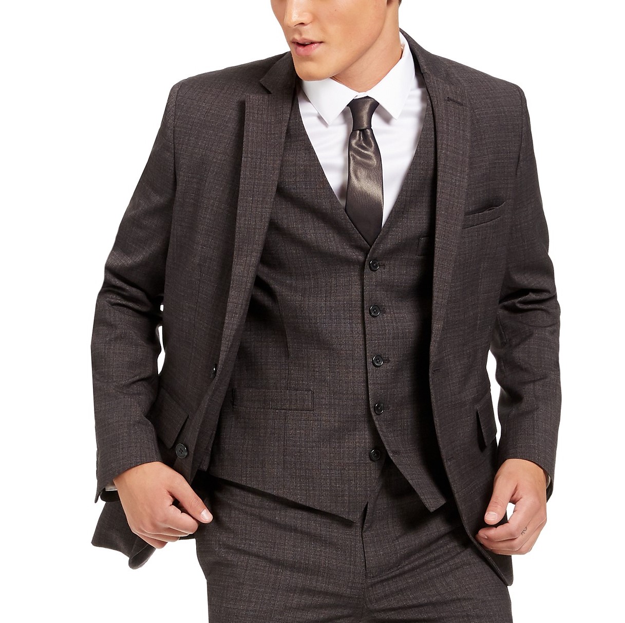 Macys - INC Men's Slim-Fit Crosshatch Suit Jacket, Created for Macy's ...