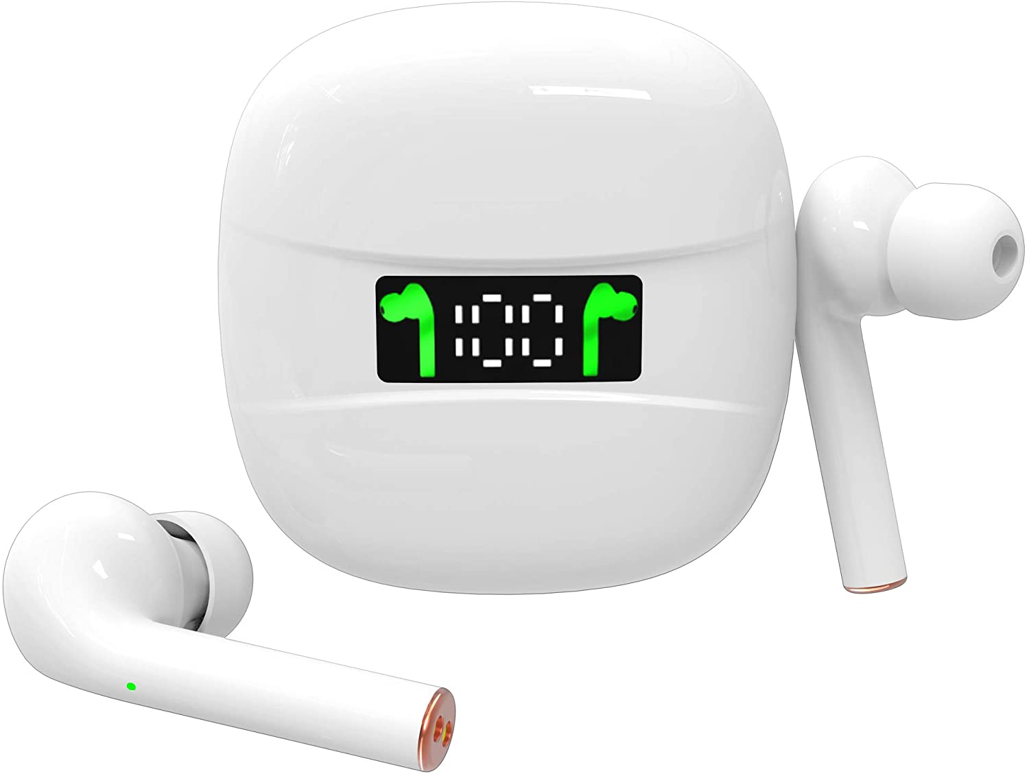 Amazon - Wireless Earbuds Bluetooth 5.2 Headphone with Fast Charging ...