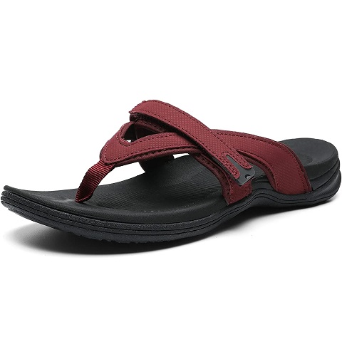 Amazon - UTENAG Womens Arch Support Flip Flops Orthotic Soft Cushion ...