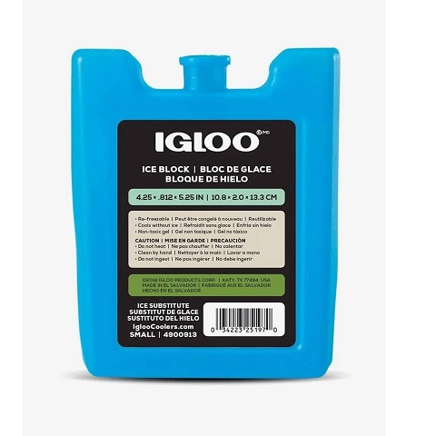 Amazon - Igloo Ice Blocks, Reusable Ice Packs for Coolers, Long Lasting ...