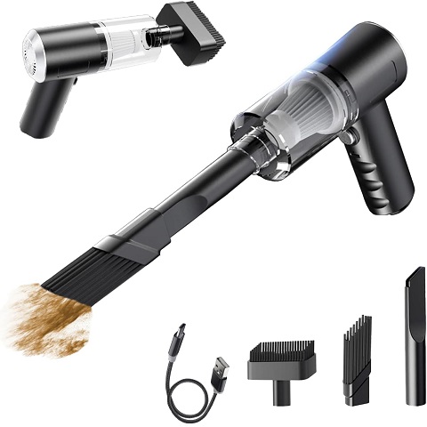 Amazon - Mini Vacuum Cleaner Cordless Handheld 4000pa, Portable ...