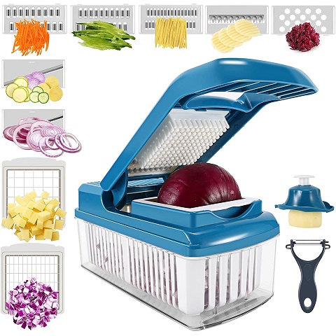 Amazon - Vegetable Onion Slicer Chopper, GOMYHOM Kitchen Gadget for ...