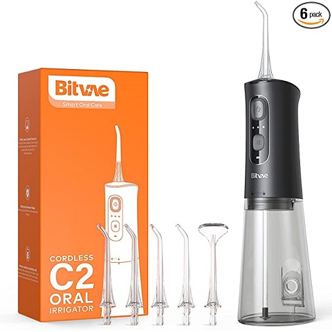 Amazon - Bitvae Water Flosser Professional for Teeth , Portable 300ML ...