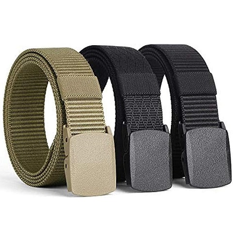 Amazon - West Leathers [3 Pack] Nylon Military Tactical Men Belt ...