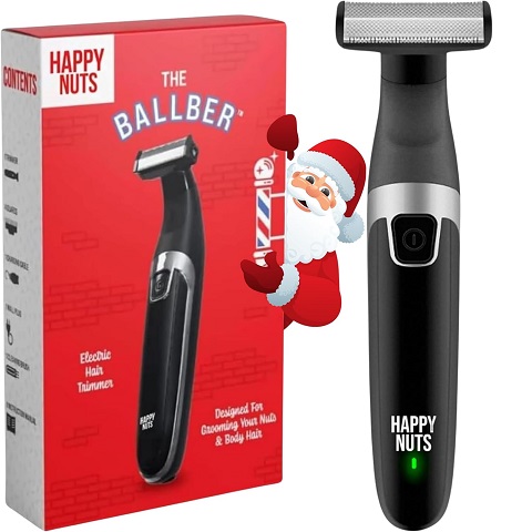 Amazon - HAPPY NUTS The Ballber™ Electric Body Hair Trimmer for Men ...