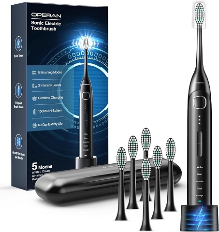 Amazon - Operan Electric Toothbrush for Adults and Kids Rechargeable ...
