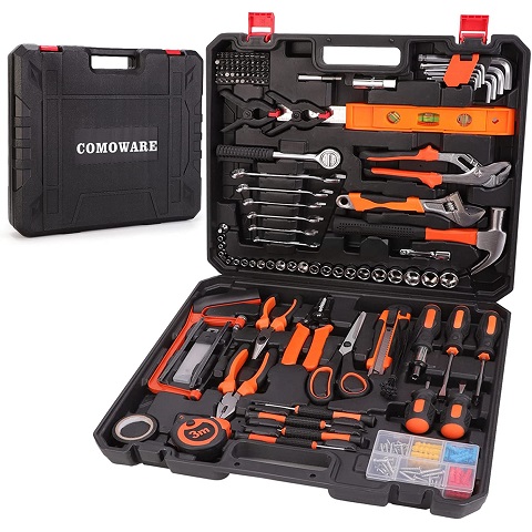 Amazon - COMOWARE 249 Piece Tool Set- General Household Hand Tool Kit ...