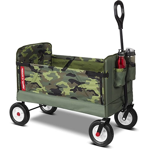 Amazon - Radio Flyer 3-in-1 Camo Folding Wagon for Kids, Garden ...