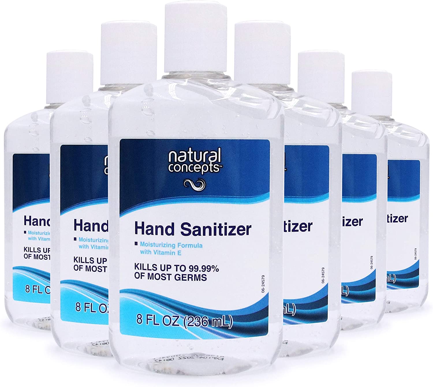 Amazon - Natural Concepts Hand Sanitizer Gel, 6-Pack, 8 oz Bottles, 65% ...