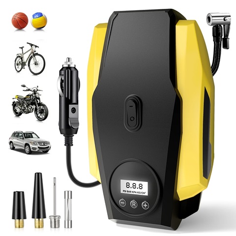 Walmart - Carluck Tire Inflator Portable Air Compressor - Air Pump for ...