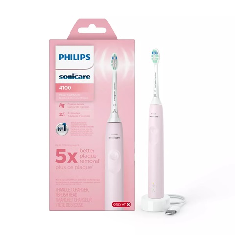 Target - Philips Sonicare 4100 Plaque Control Rechargeable Electric ...