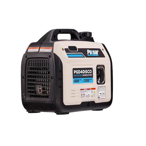 Homedepot - Pulsar 4,000-Watt Super Quiet Gasoline Powered Inverter ...